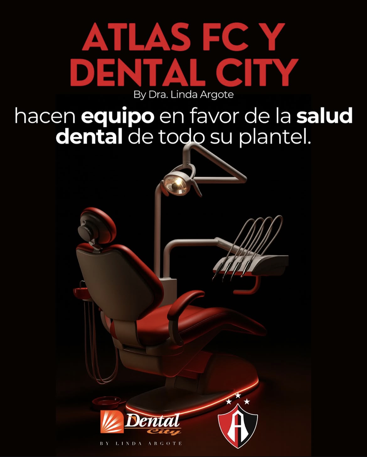 Alianza: Dental City, clínica dental oficial del Club Atlas FC de ...